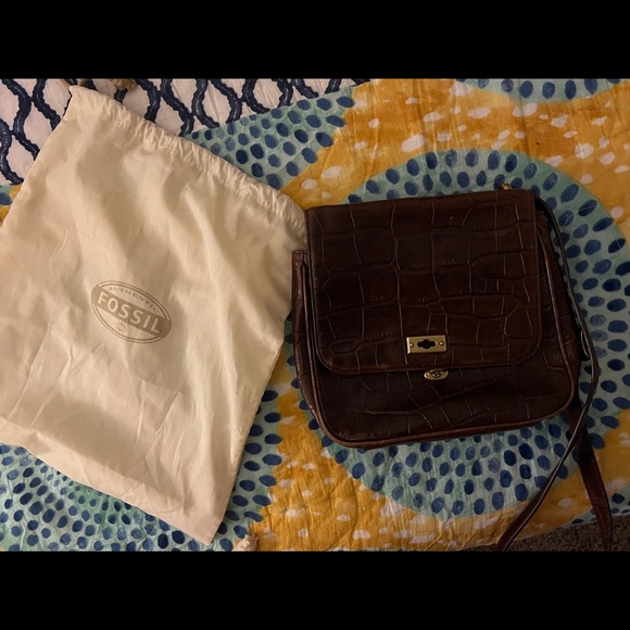 Fossil | Bags | Fossil Side Body Bag | Poshmark